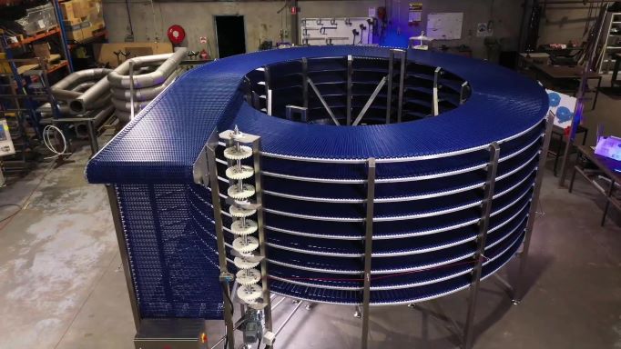 Spiral Conveyor Upgrade | Industrial Power & Automation